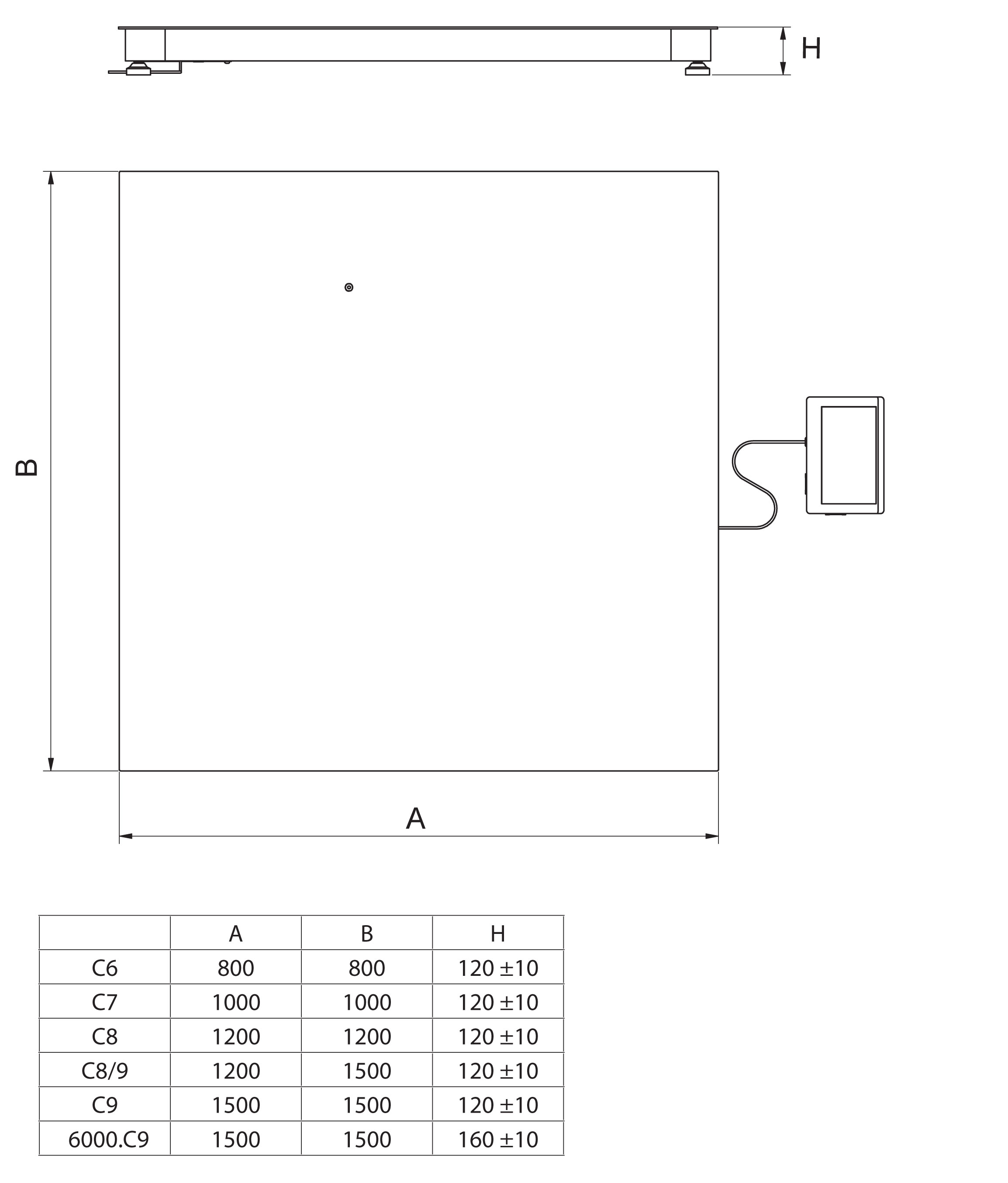C315.4 Platform Scales - RADWAG Mérlegek